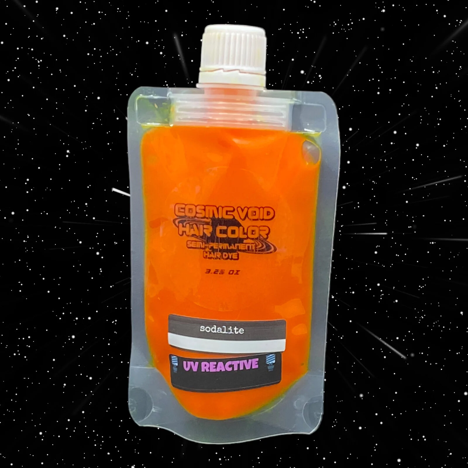 UV REACTIVE Uranium Lime Green Hair Dye — Cosmic Void