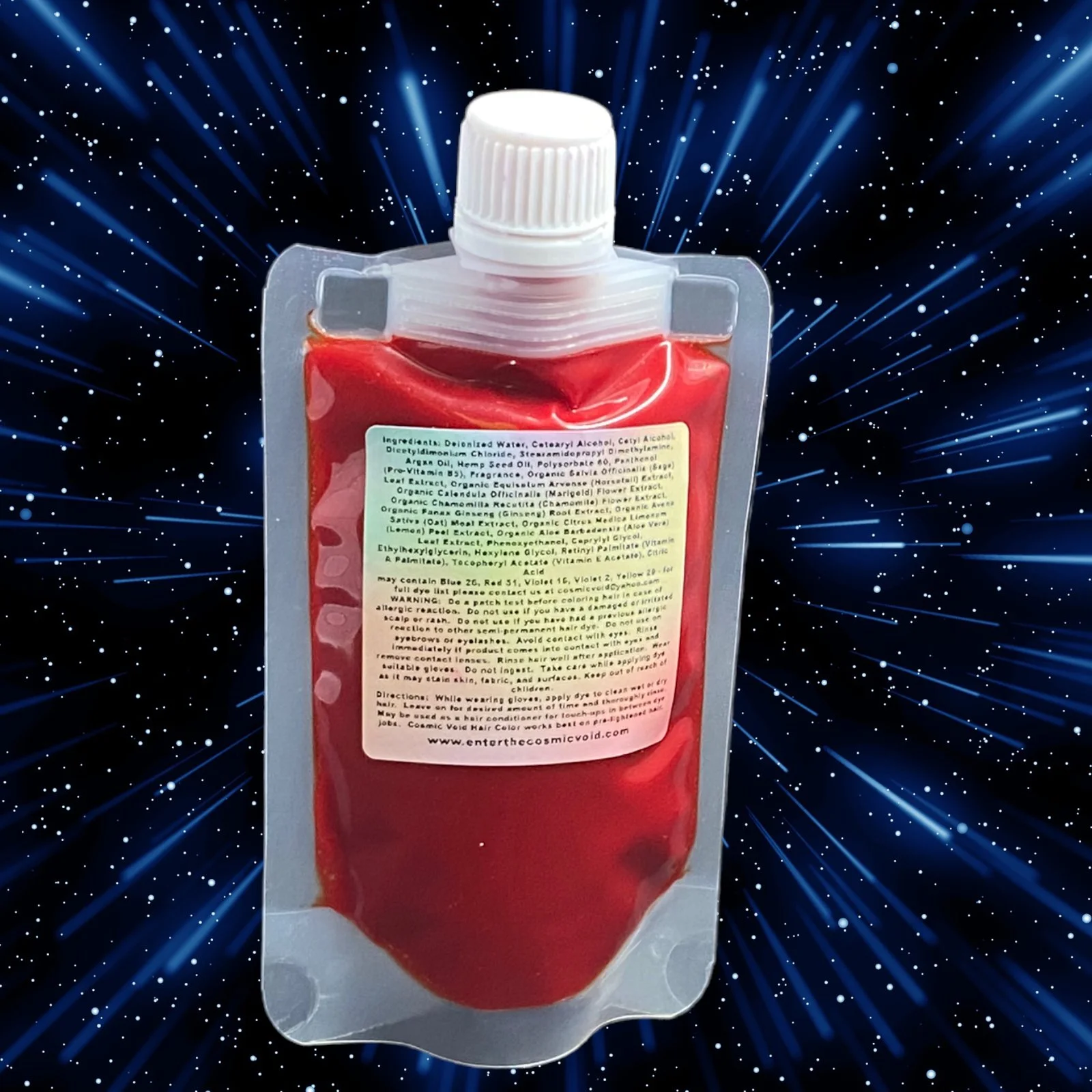UV REACTIVE Plutonium Hair Dye — Cosmic Void