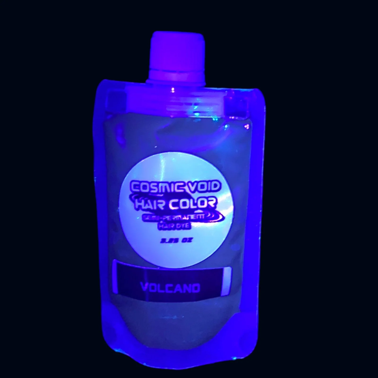 UV REACTIVE Radium Lemon Lime Hair Dye — Cosmic Void