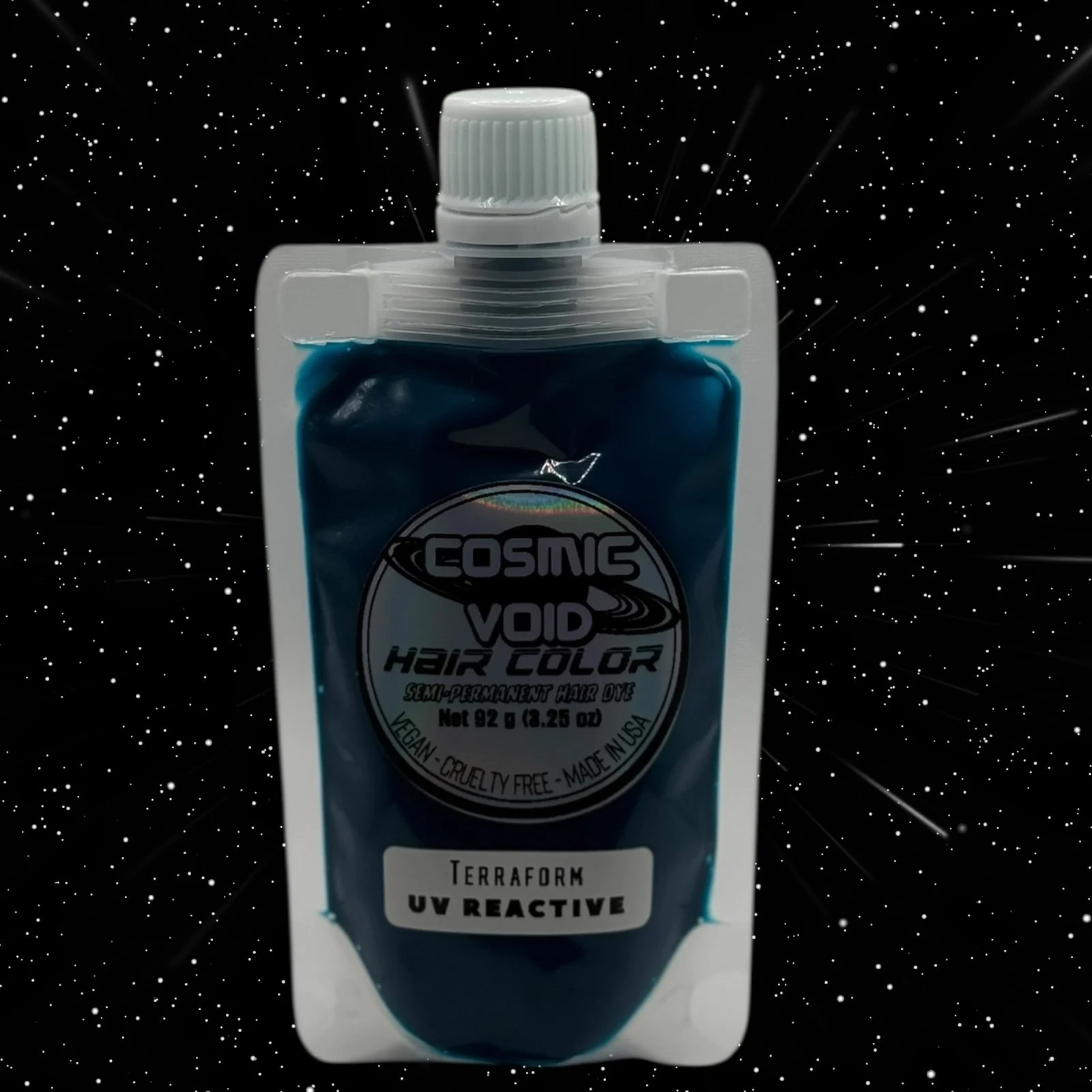 URANIUM - UV REACTIVE Lime Green Semi Permanent Hair Dye — Cosmic Void