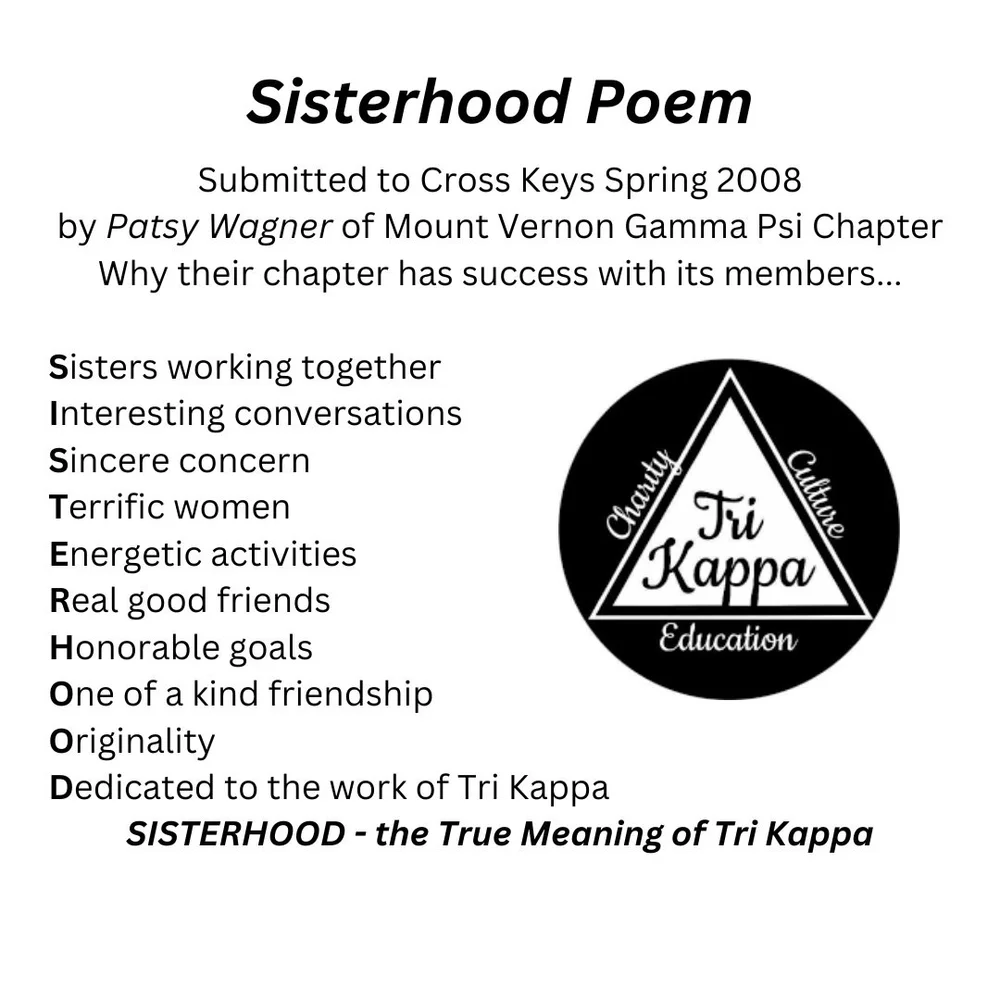 Tri Kappa | Bloomington | Alpha Chapter