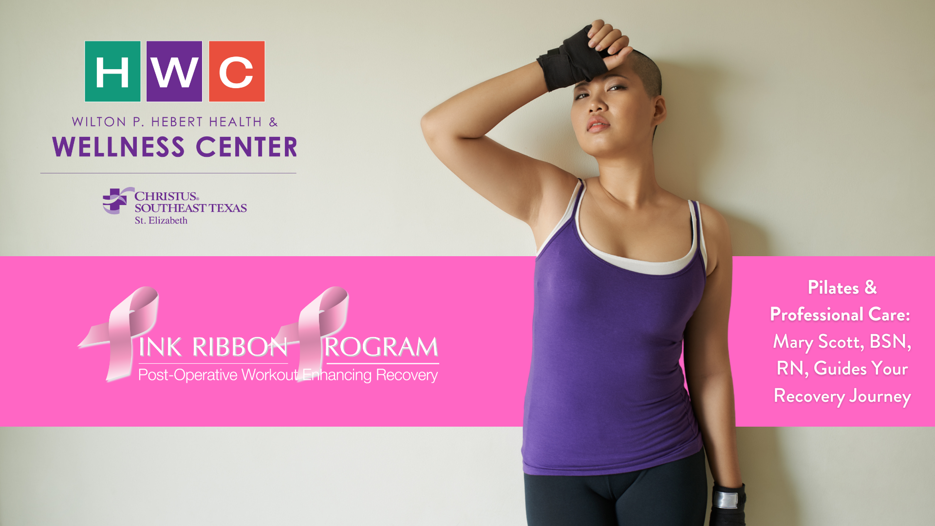 Pink Ribbon Program | Post-Operative Workout | Enhance Recovery ...