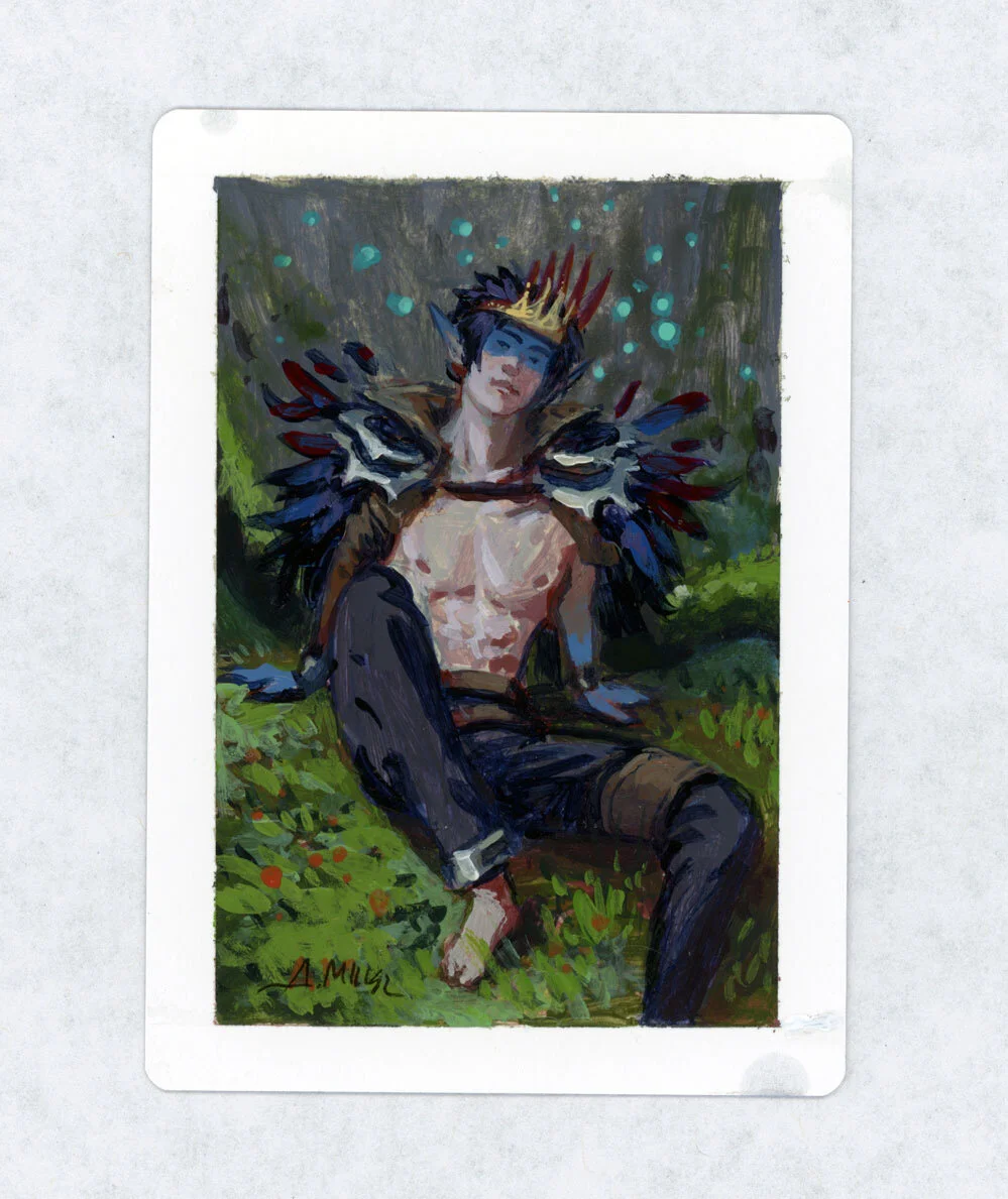 Magic the Gathering Artist Proofs — Aaron Miller Fantasy Art Illustration