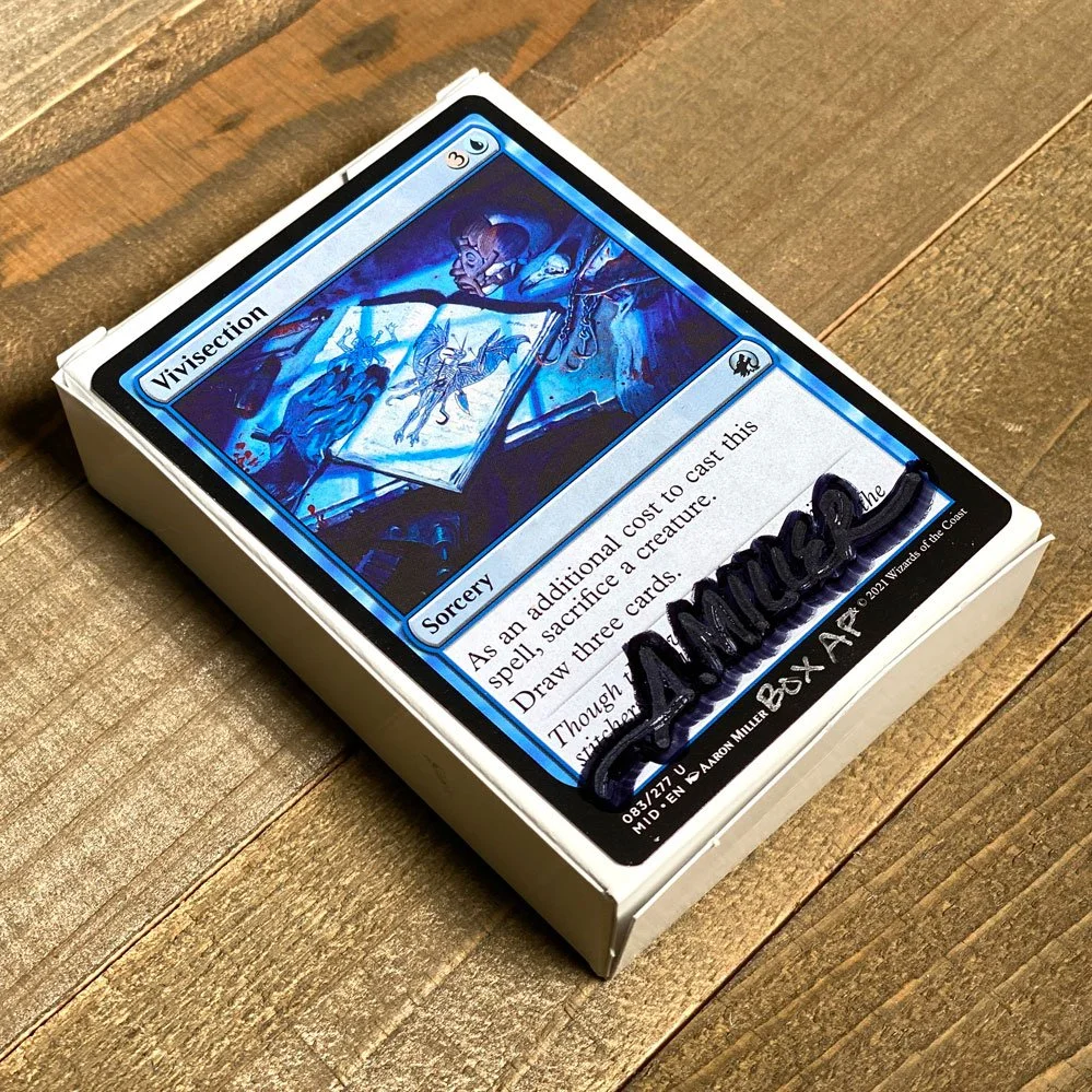 Magic the Gathering Artist Proofs — Aaron Miller Fantasy Art Illustration