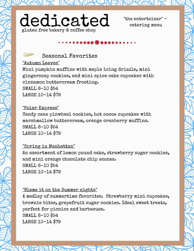 dedicated - gluten free bakery