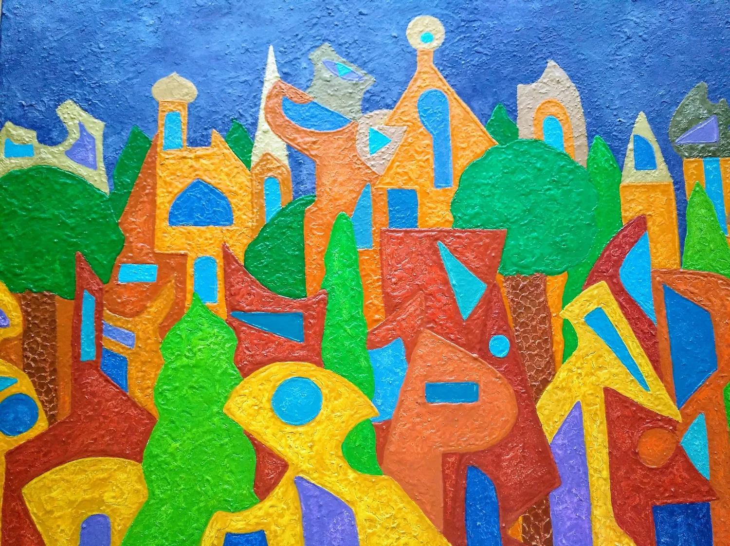 Purple skyline — “The imaginal world of Dorotea Haagsma”