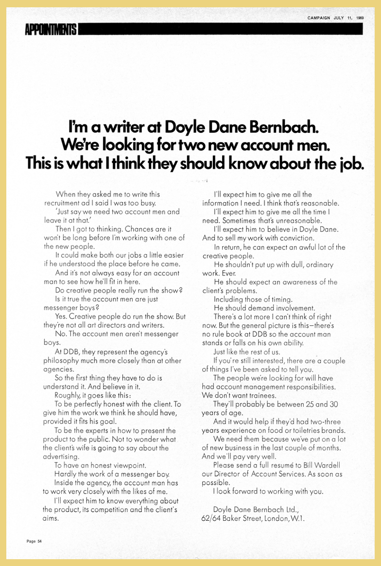 Dave Dye's Top 10 Ads of All Time — 42courses.com