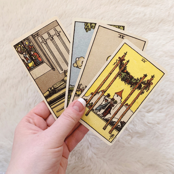 Multiple Fours in a Tarot Reading — Lisa Boswell