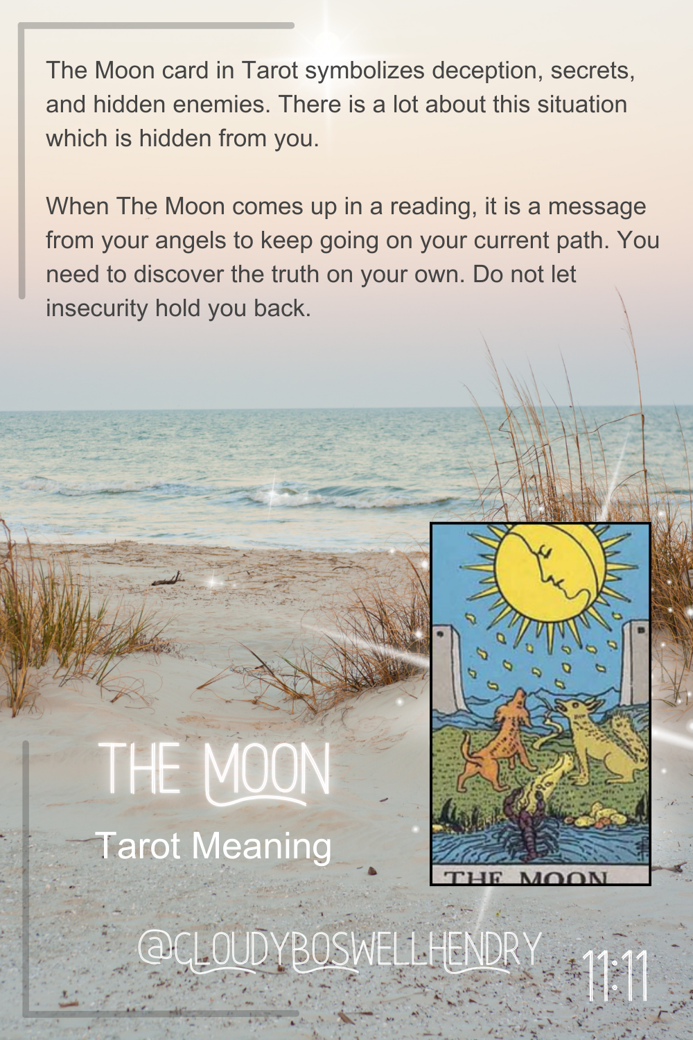 The Moon Tarot Meaning - Love, Future, Feelings, and More! — Lisa Boswell