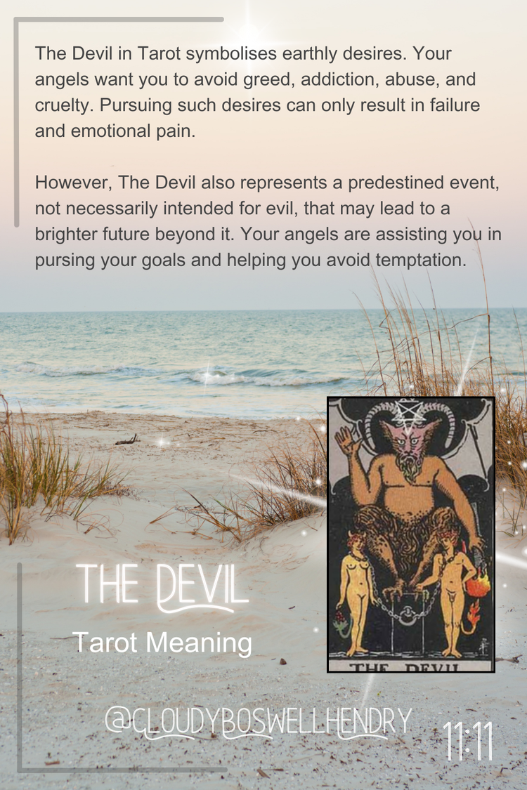 The Devil Tarot Meaning - Love, Future, Feelings, and More! — Lisa Boswell