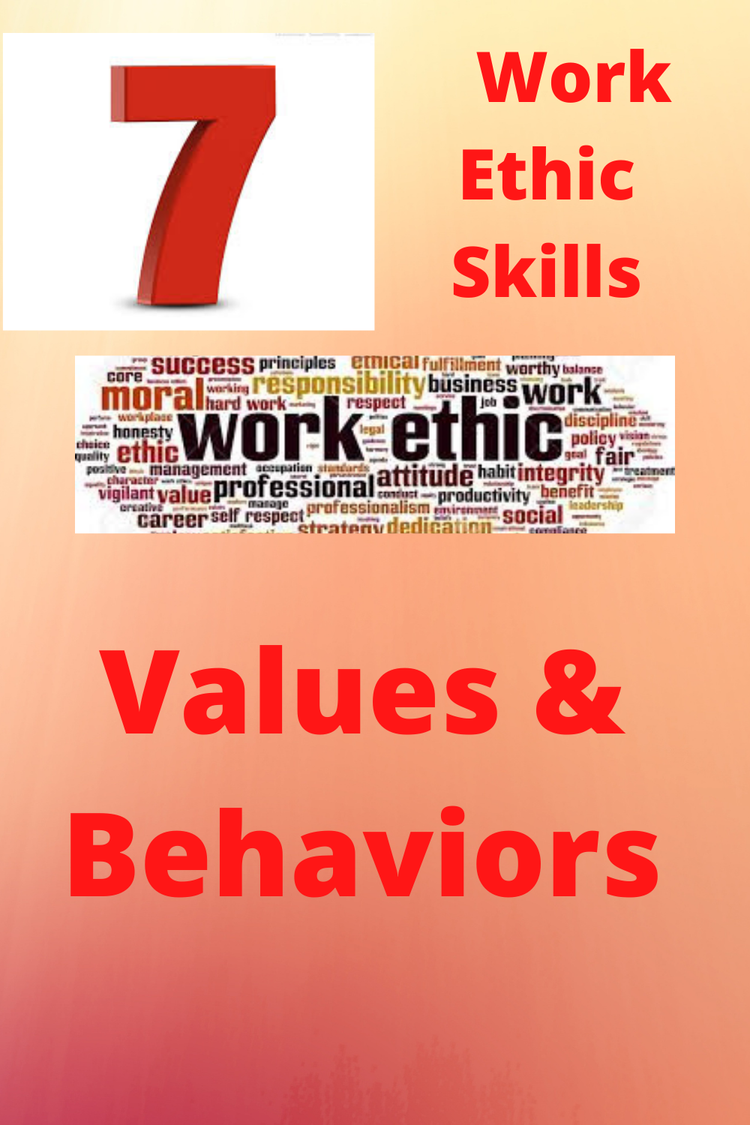 7 top Work Ethic Skills — Brent M. Jones - Connected Events Matter