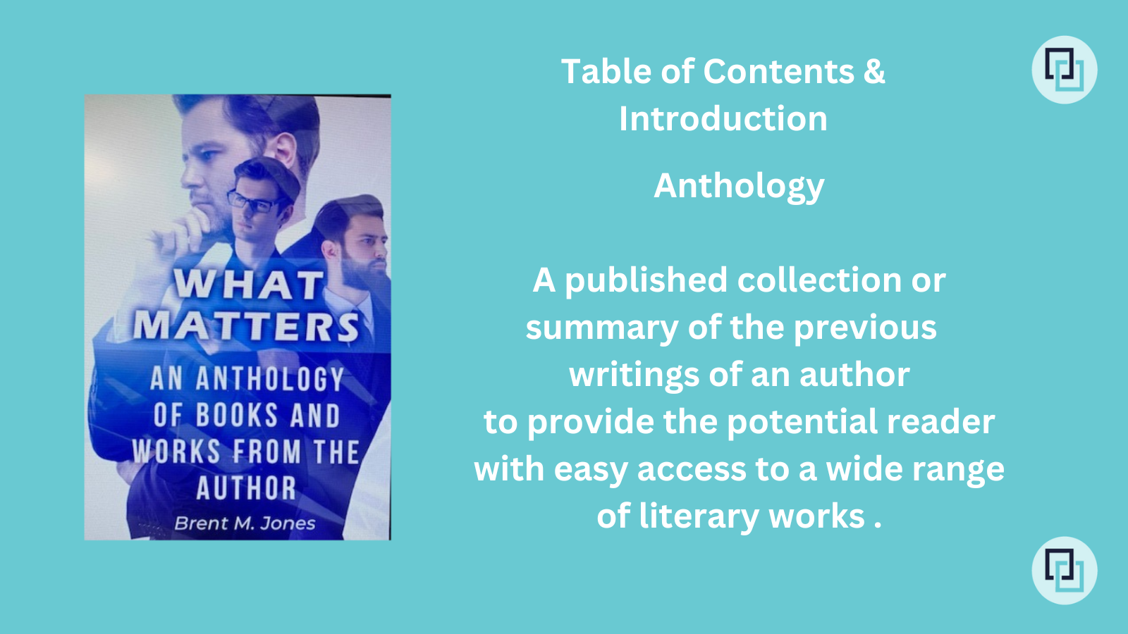 Brent M. Jones - Connected Events Matter