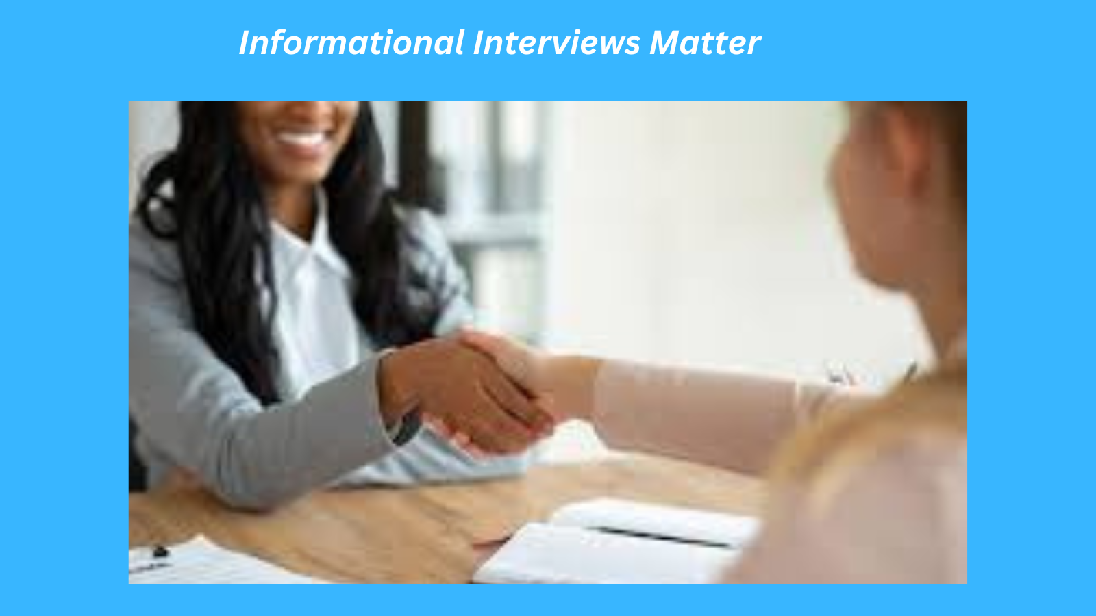 Networking with a Purpose Requires Help through Informational Interviews — Brent M. Jones ...
