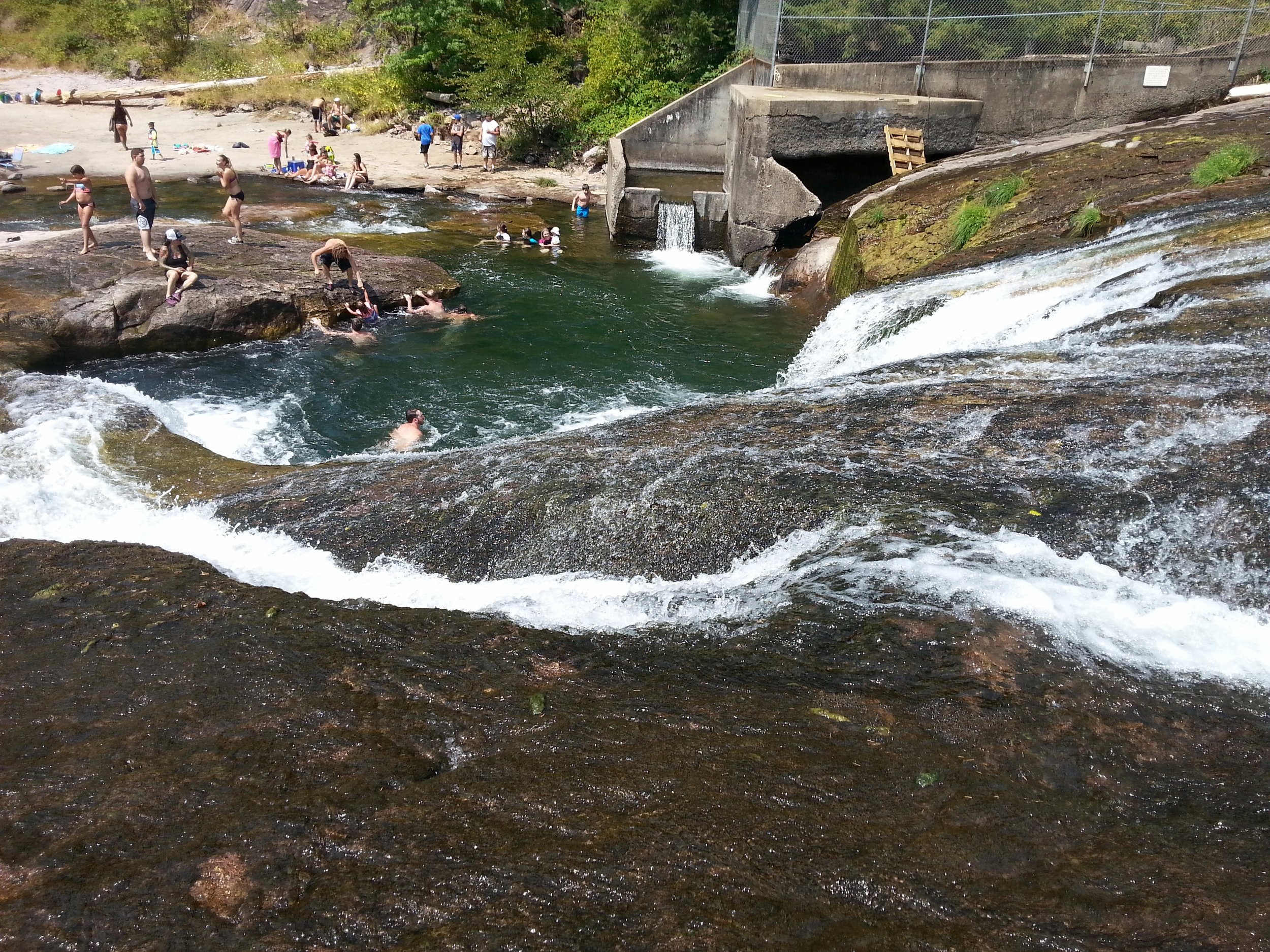 SOUTH UMPQUA FALLS NATURAL WATER SLIDES — What to do in Southern Oregon