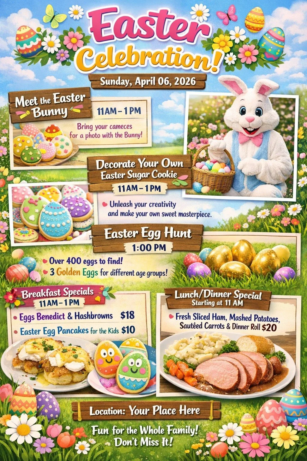 Hyatt Lake Resort Easter Celebration - Kid-Friendly Events - Bunny ...