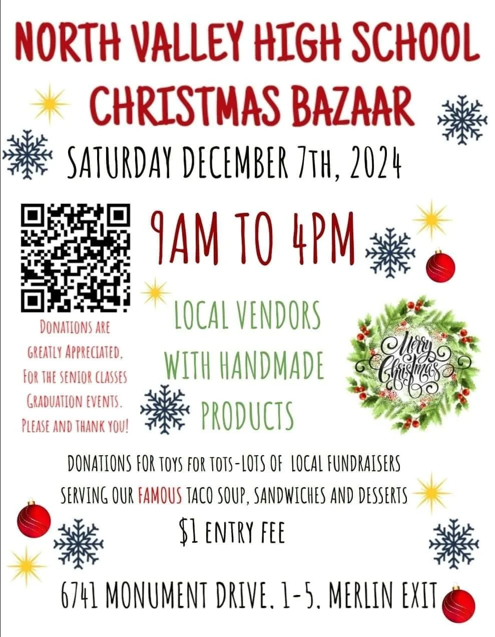 Holiday Bazaars and Shopping Local