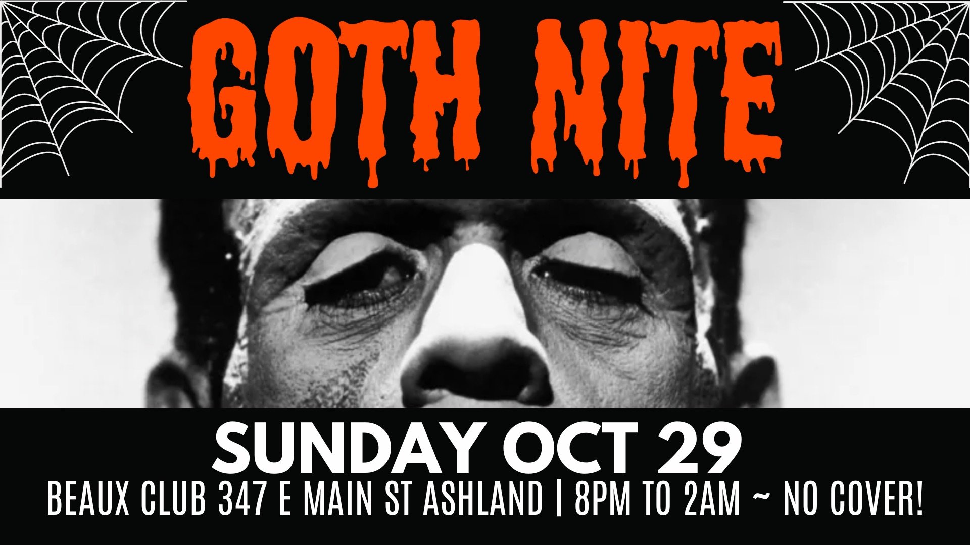 The Beaux Club Goth Night