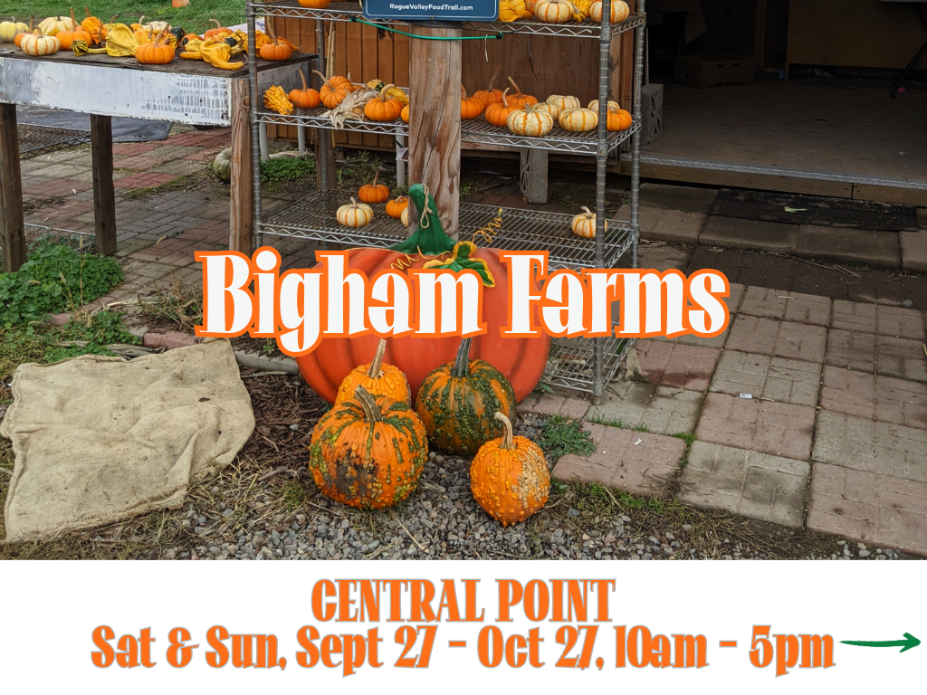 2025 Southern Oregon Pumpkin Patches - U-Pick - Farm Stands - fresh produce