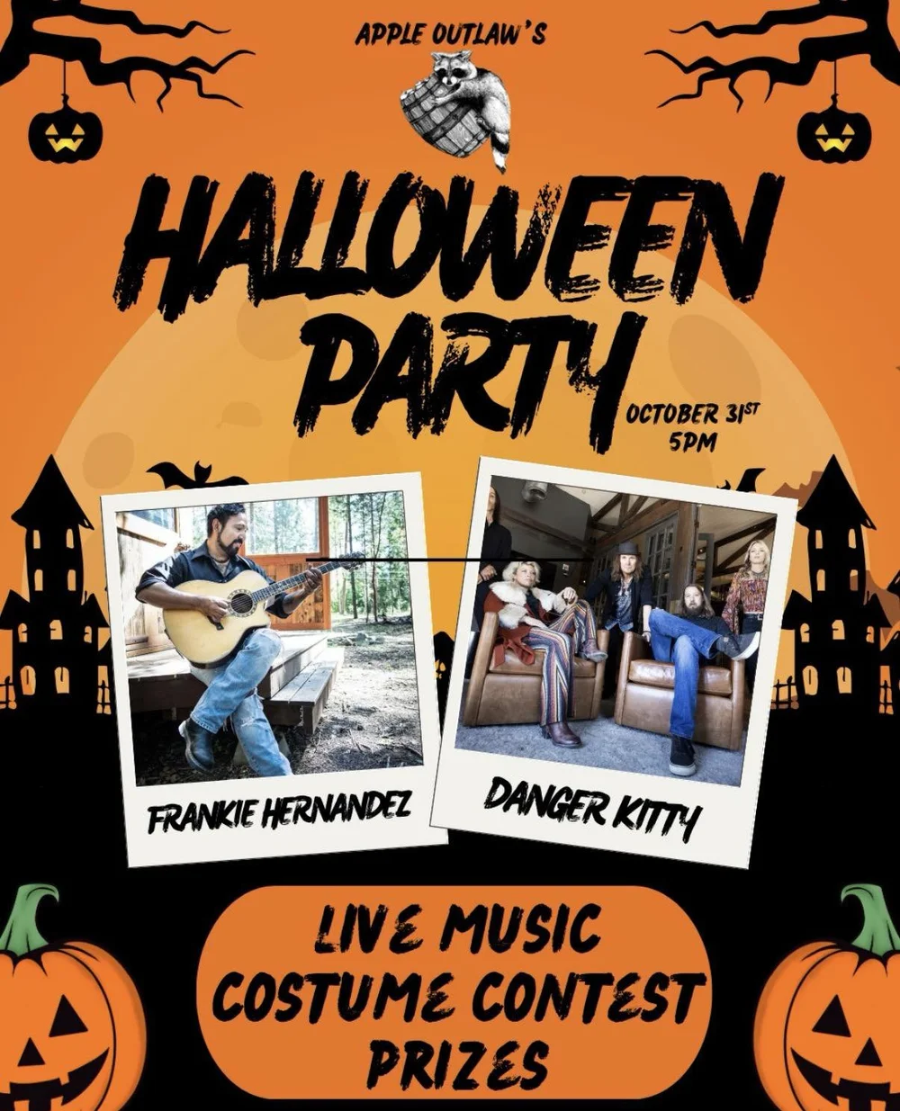 Apple Outlaw Halloween Party - October 31 - Jacksonville Events ...