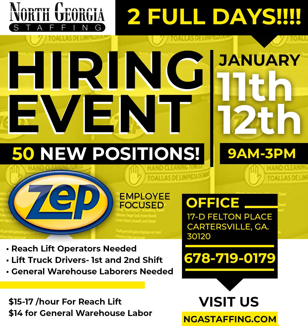 NGA STAFFING EVENTS — NGA Staffing