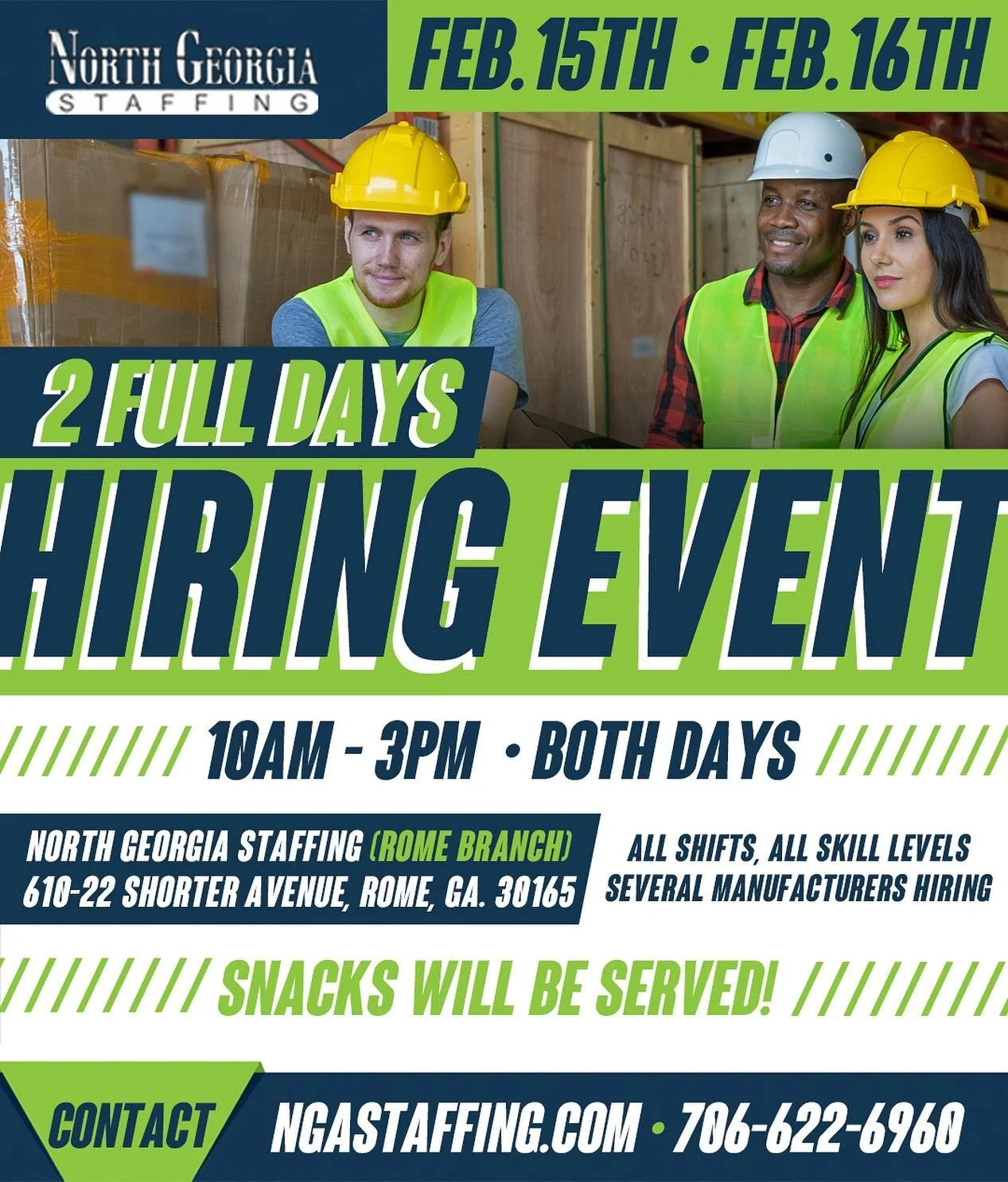 NGA STAFFING EVENTS — NGA Staffing