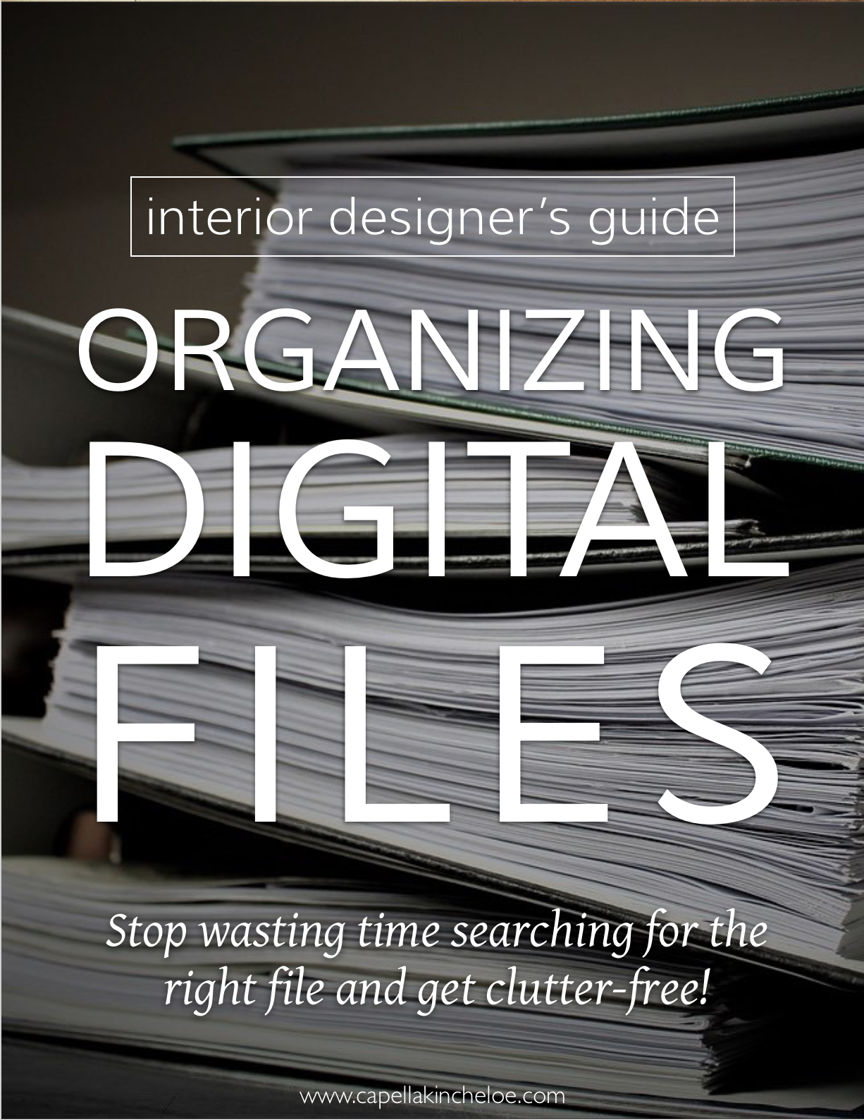 Organizing Digital Files — Capella Kincheloe