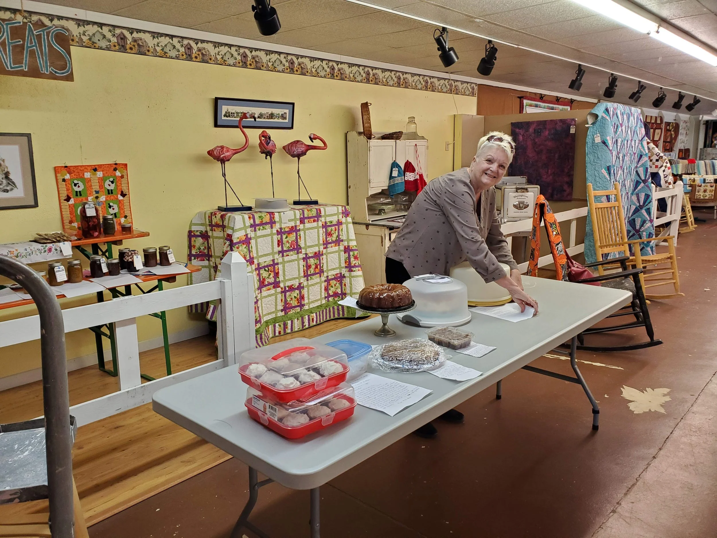 Rachael Reporting in on the Fair — Quilted Twins