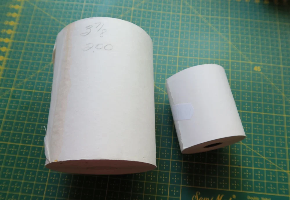 Adding machine tape frenzy — Quilted Twins