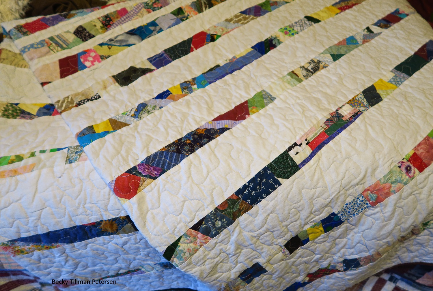 Using Adding Machine Paper Tape — Quilted Twins