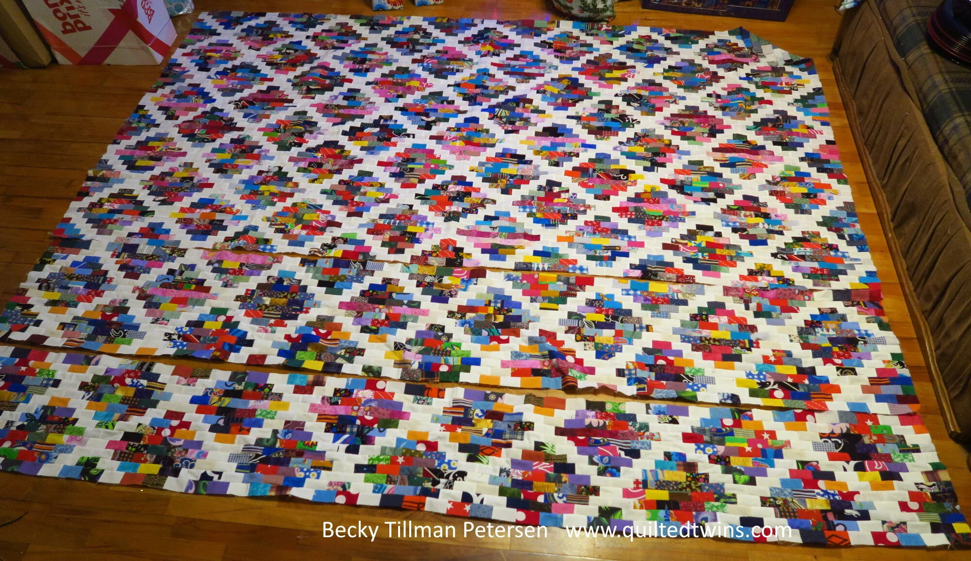 End of the year - Mosaic in 1.5" update! — Quilted Twins