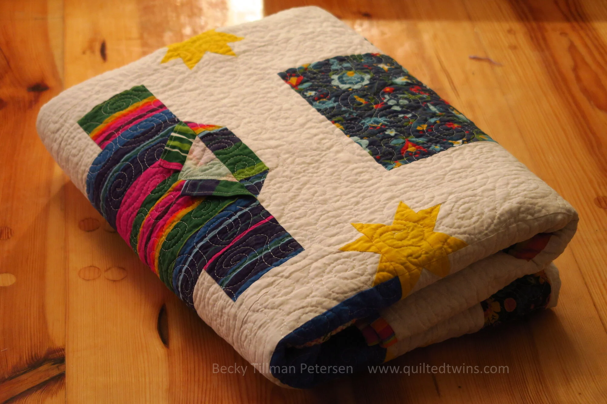 "Polish folk shirts" — Quilted Twins
