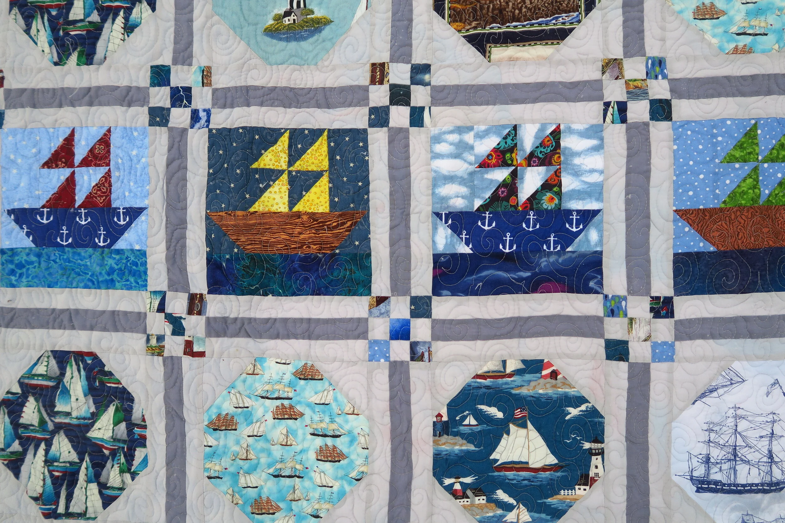 "Water Ways" — Quilted Twins