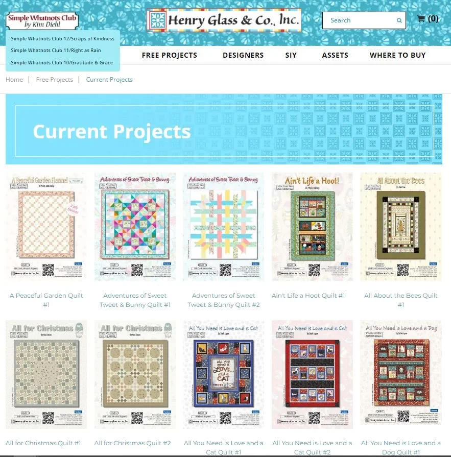 Featuring Henry Glass Fabrics…another Jaftex Company — Quilted Twins