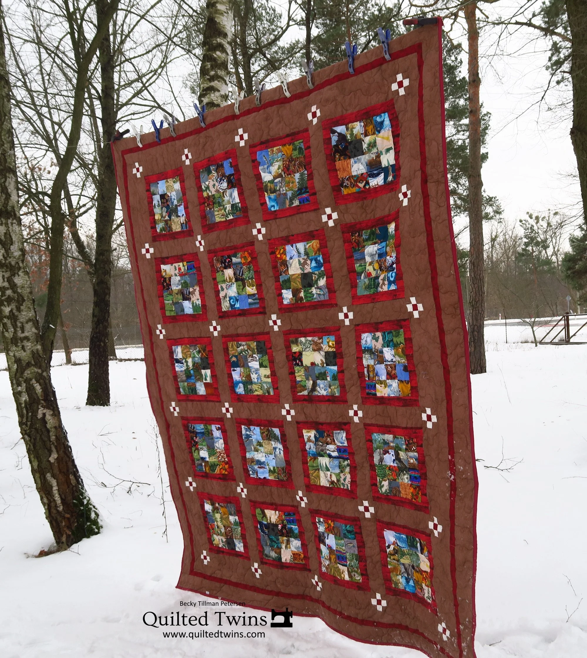 "Corralling the Scraps" - ver. 2 — Quilted Twins