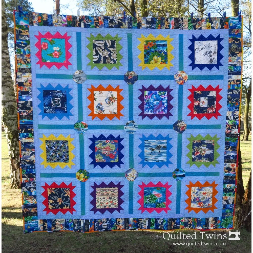 "Fair Frames" — Quilted Twins