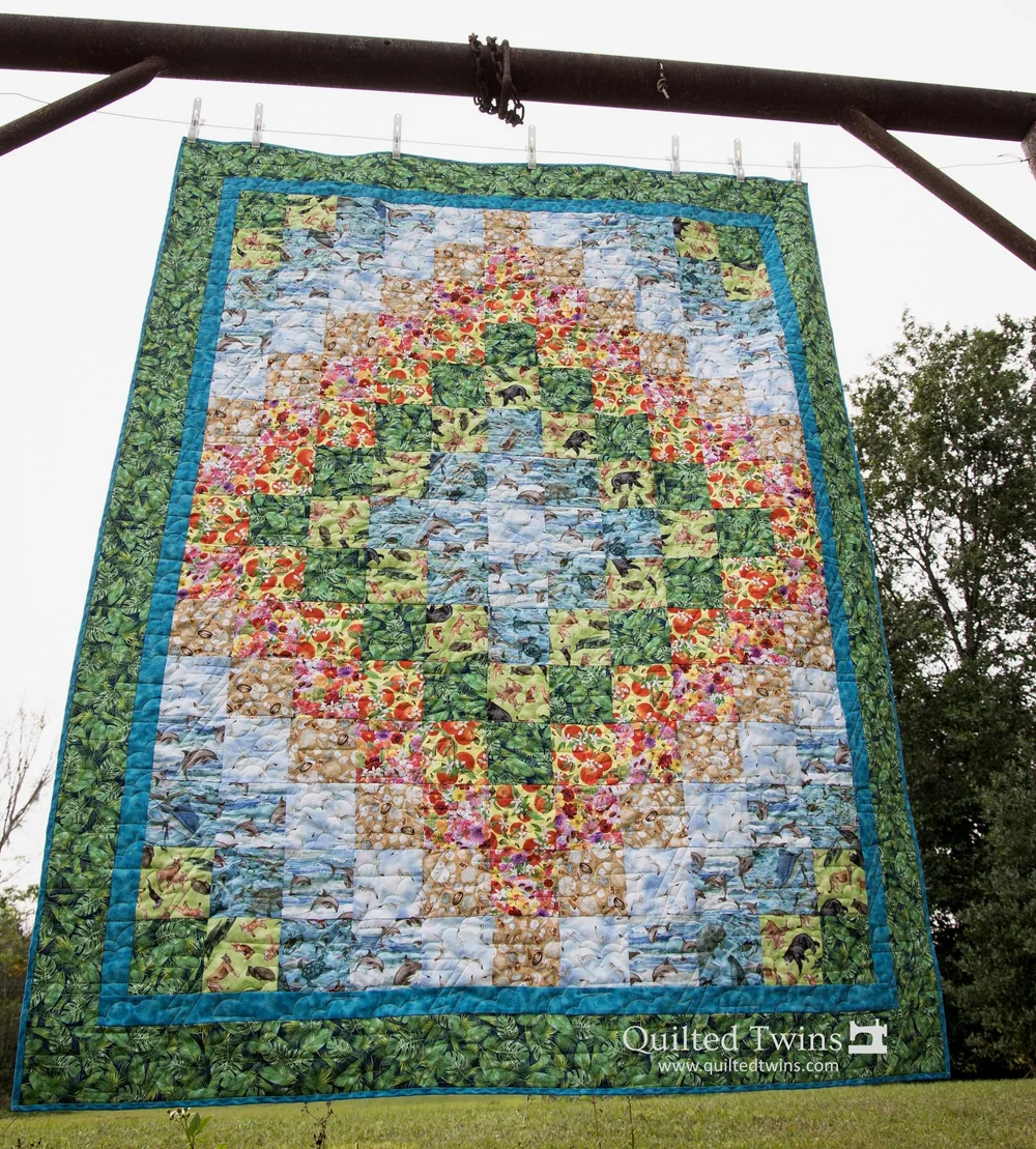 "Florida Isle" - an All Florida Shop Hop 2024 quilt kit — Quilted Twins