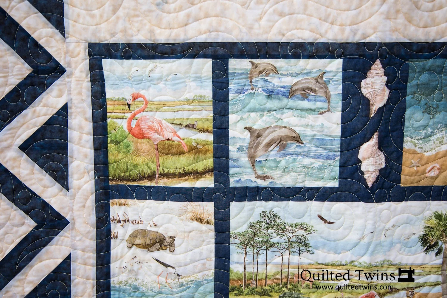 "Light 'n Bright" - an All Florida Shop Hop quilt kit — Quilted Twins