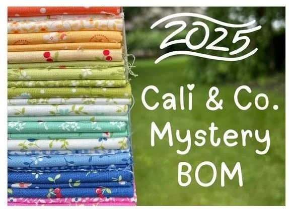 Corey Yoder 's 2025 Cali & Co Mystery Quilt package — Quilted Twins