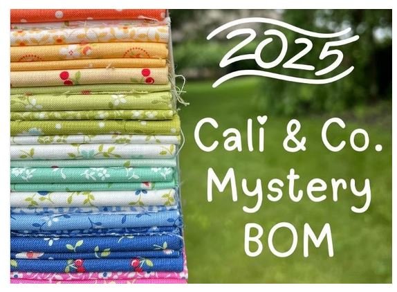 Corey Yoder 's 2025 Cali & Co Mystery Quilt package — Quilted Twins