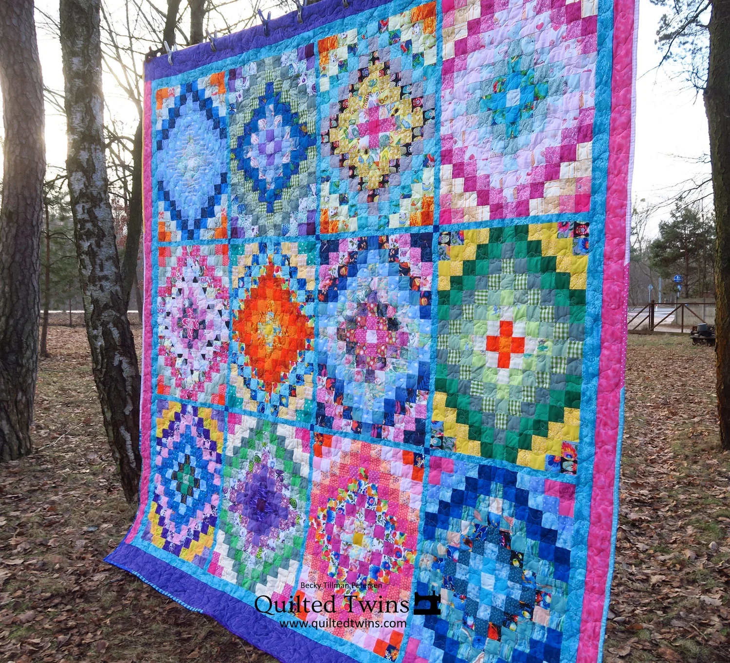 "Around the World Minis" - version 1 — Quilted Twins