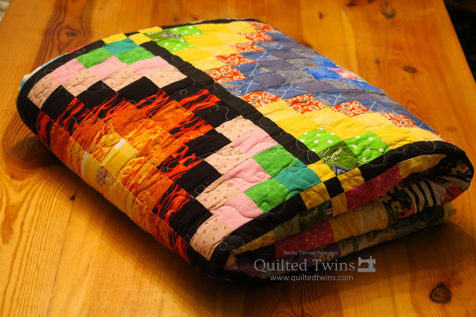 "Around the World Minis" - version 2 — Quilted Twins