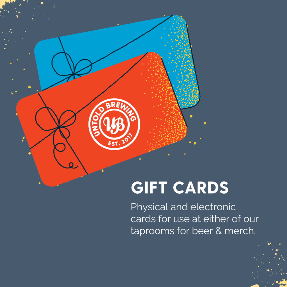 Gift Cards — Untold Brewing