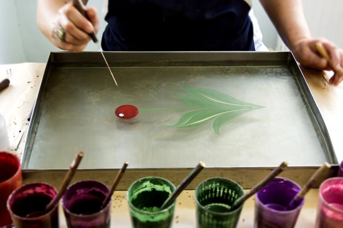 Kendin Yap: Evde Ebru Sanatı — Dekorasyon Önerileri & Trendler, Kendin ...