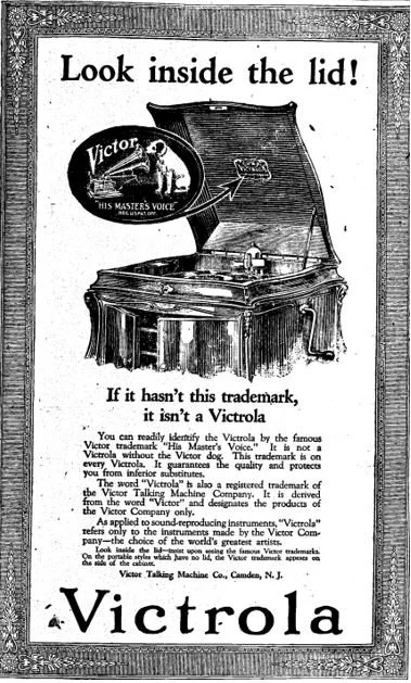 Victor Talking Machine Company Victrola | Hart Cluett Museum