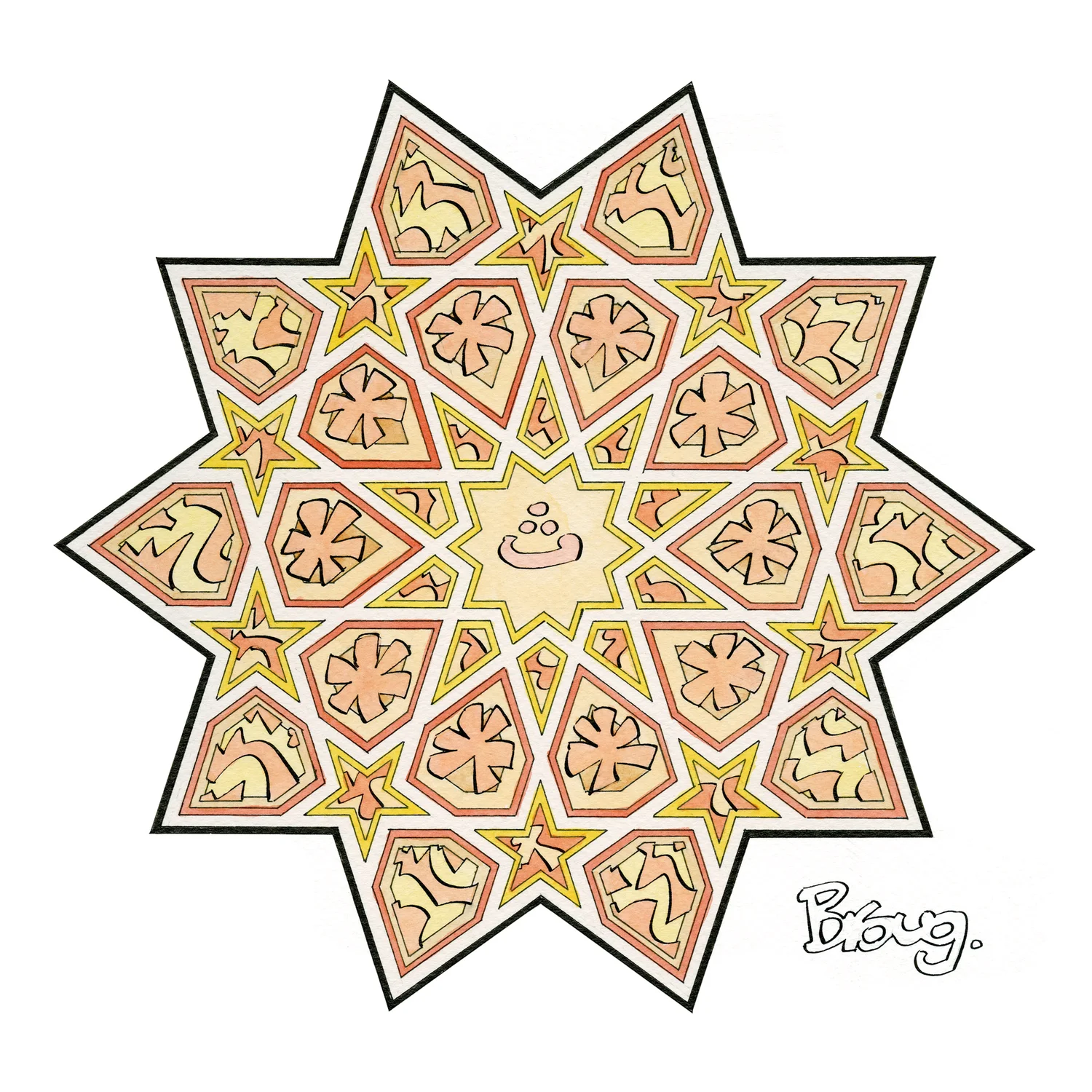 Geometric Art in Islam: A Conversation with Artist Eric Broug — Scripts ...