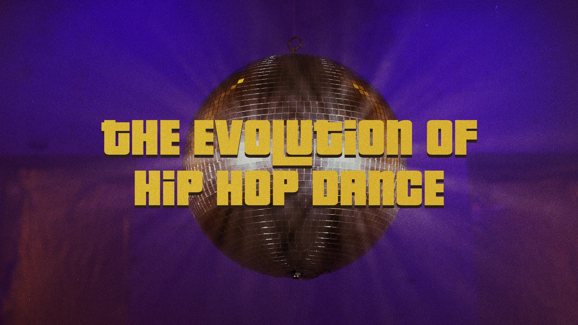 Evolution of Hip Hop Dance — IRVING HARVEY