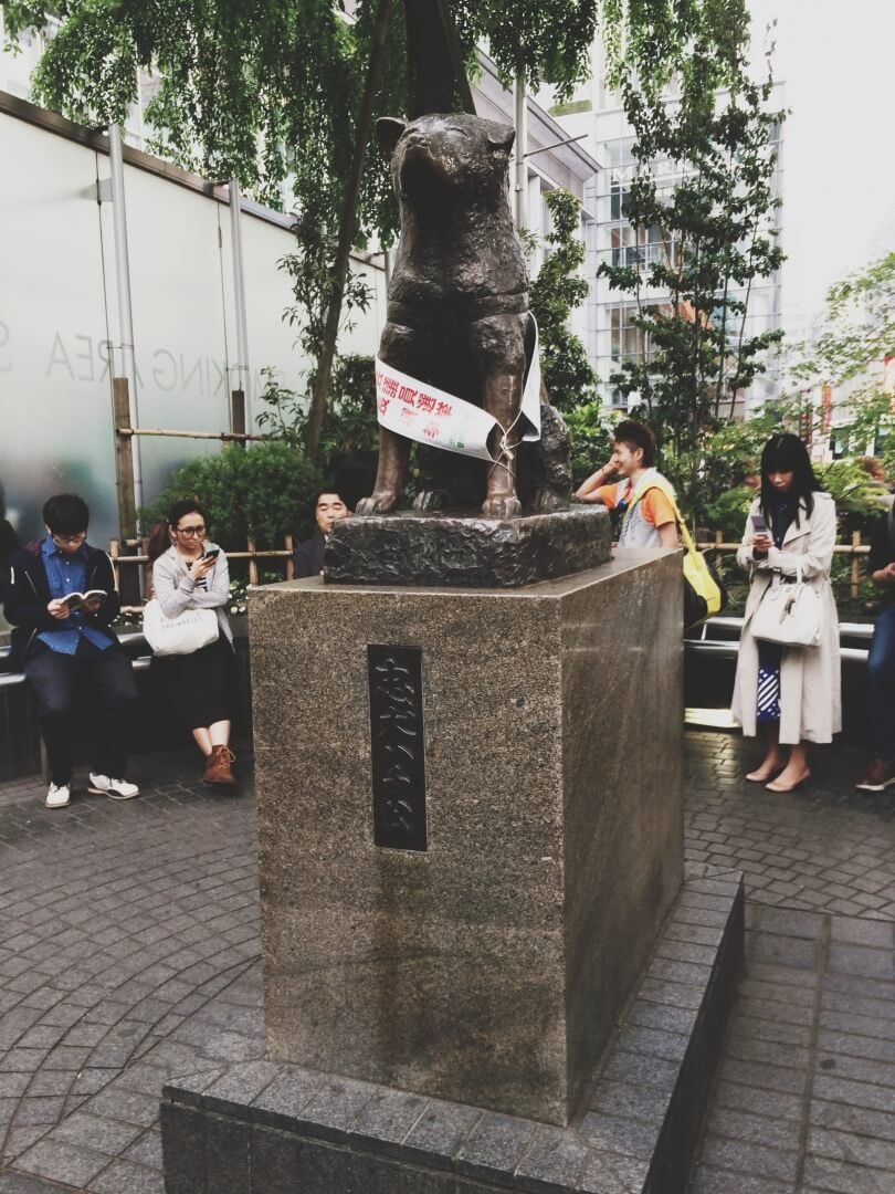 Hachiko Waits Statue
