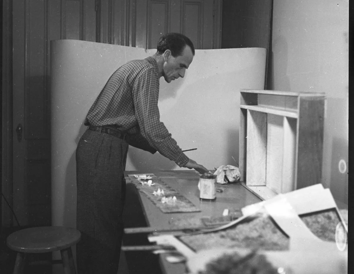 JOSEPH CORNELL -- IMAGINATION IN A BOX