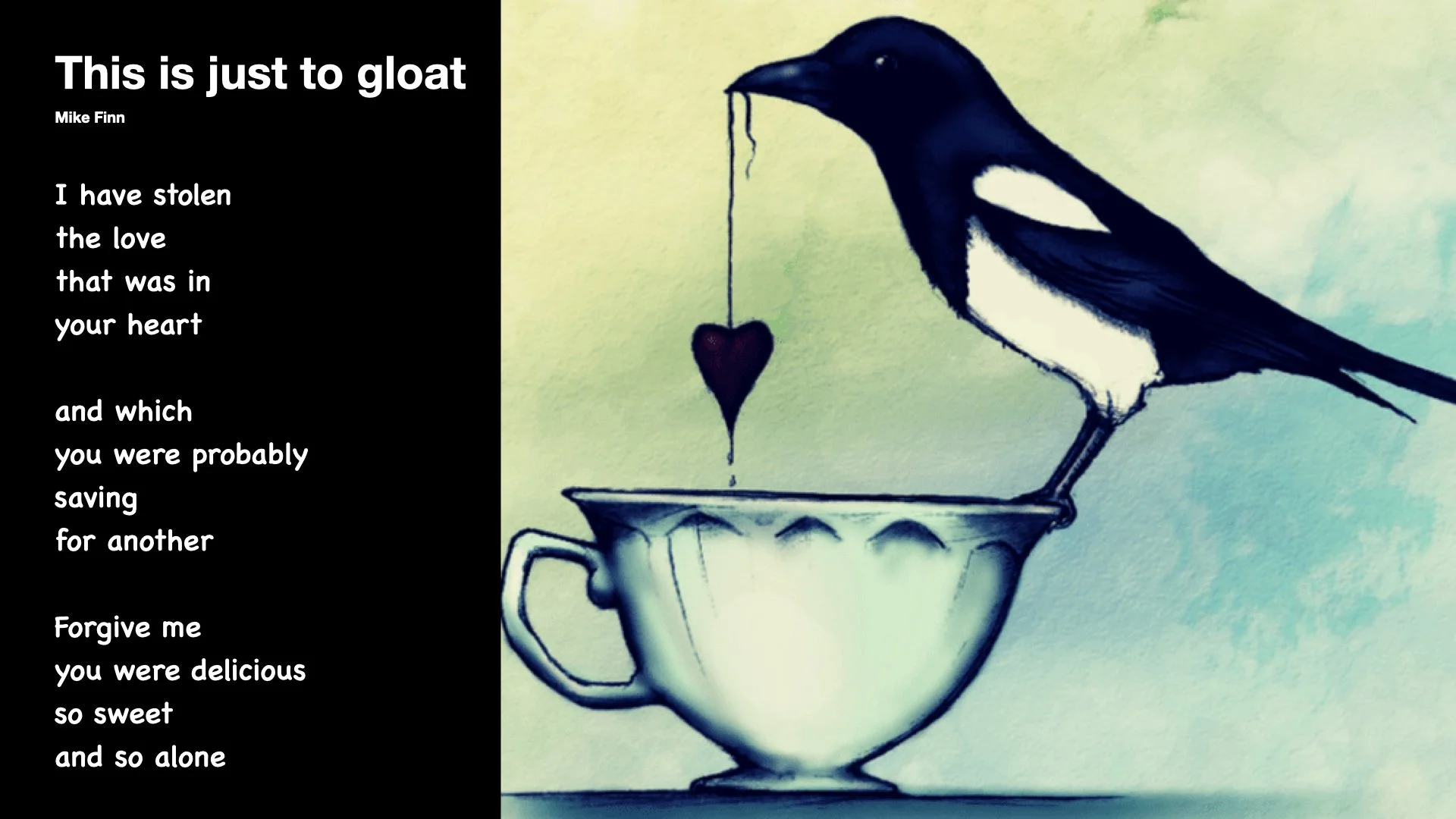 A POEM AND ITS PARODIES -- THIS IS JUST TO SAY...