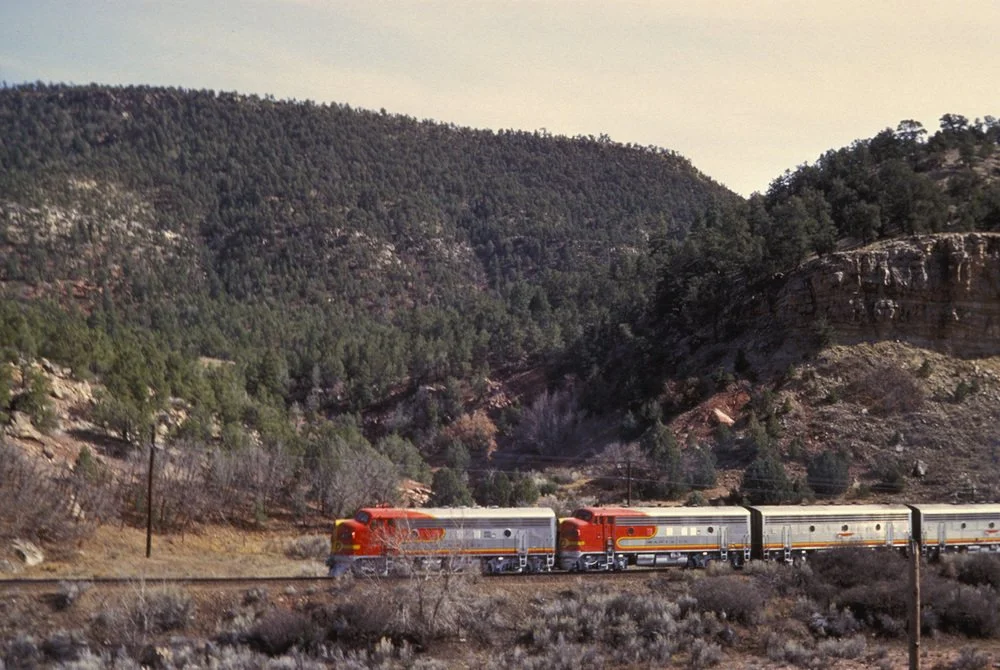 THE AMAZING SUPER CHIEF -- "SANTA FE ALL THE WAY"